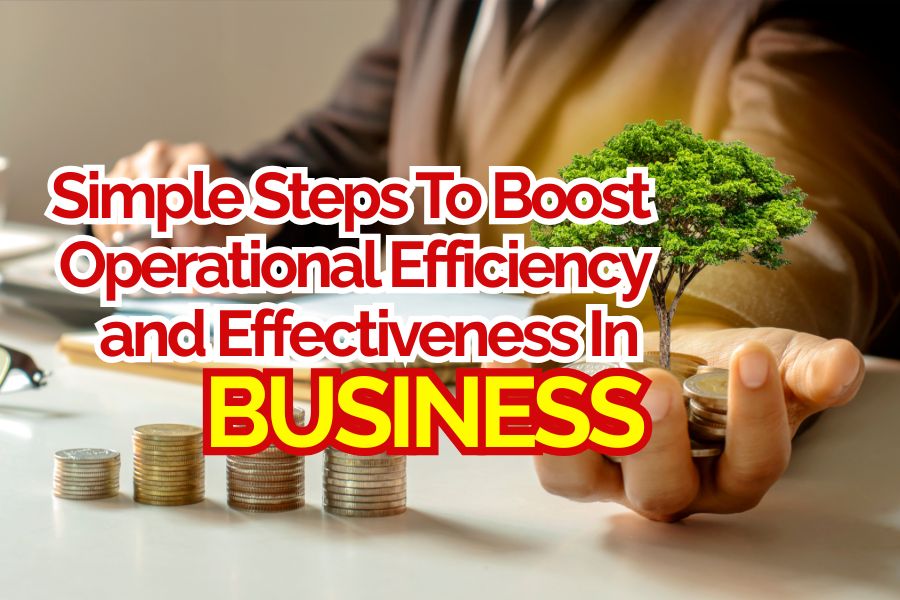 6 Simple Steps To Boost Operational Efficiency and Effectiveness In ...